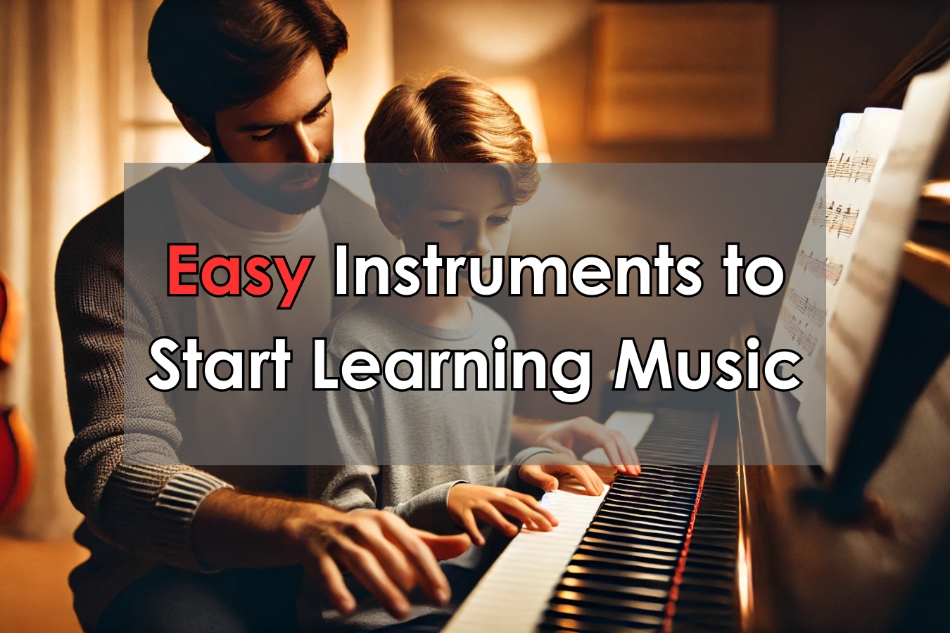 Why Piano is a Popular Starter Instrument (And Other Easy Options for ...